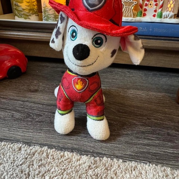 Toys | Nickelodeon Paw Patrol Marshall Plush Firefighter Dog Toy ...